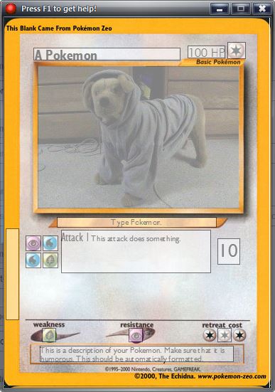 Pokemon Card Maker Pictures Rocky Bytes